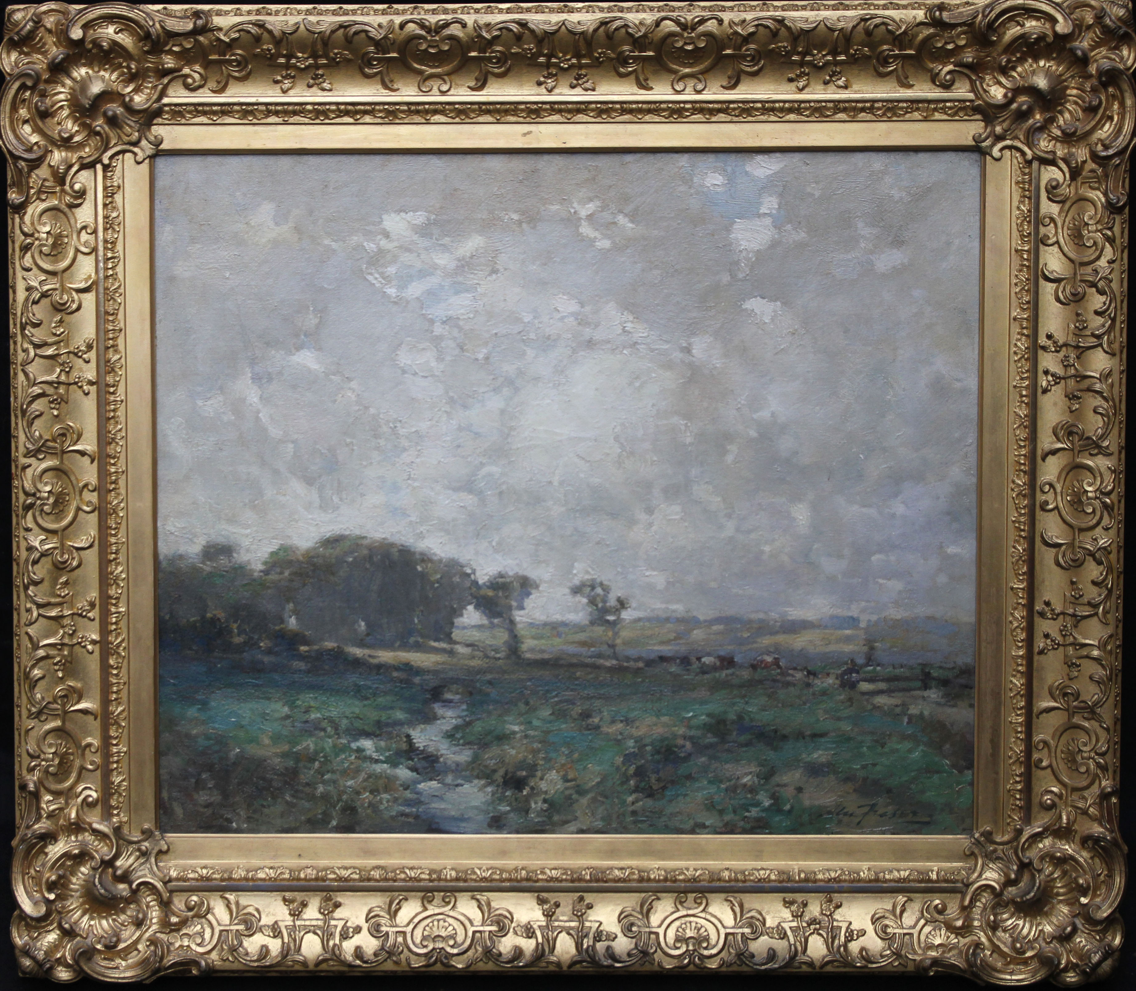 Alexander Coutts Fraser - Cattle in a Meadow - Richard Taylor Fine Art