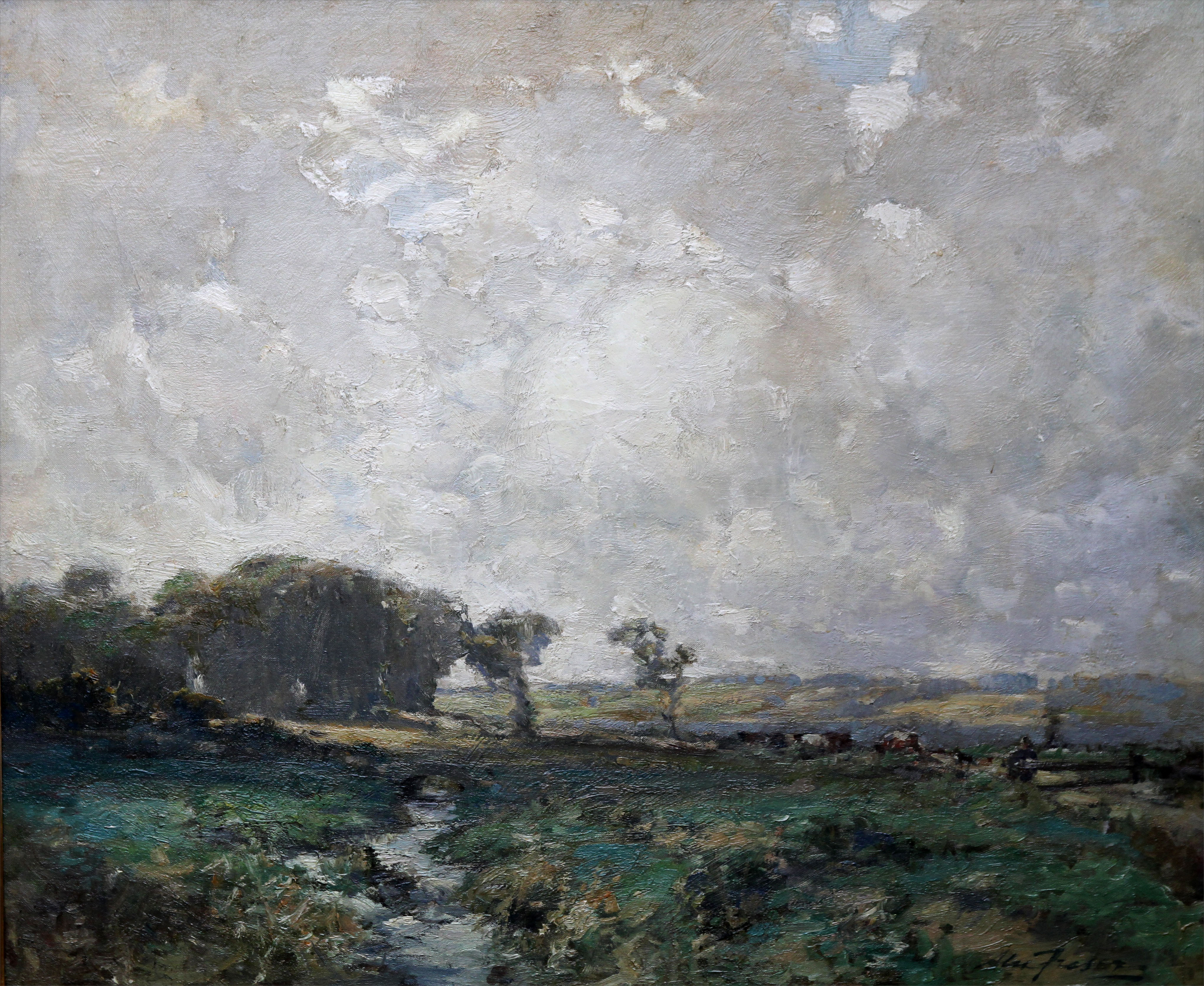 Alexander Coutts Fraser - Cattle in a Meadow - Richard Taylor Fine Art