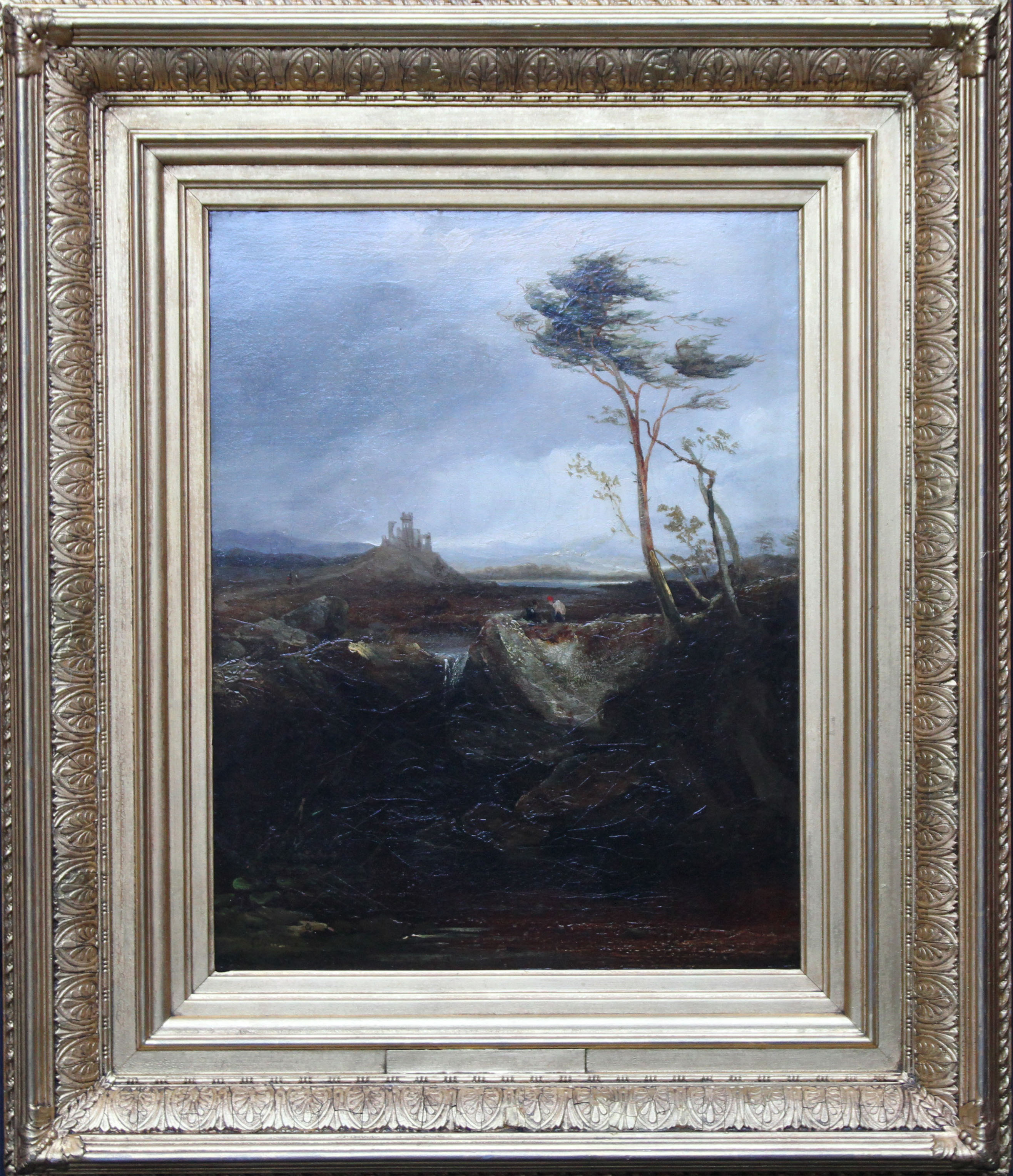David Cox - Welsh Landscape with Ruins - Richard Taylor Fine Art