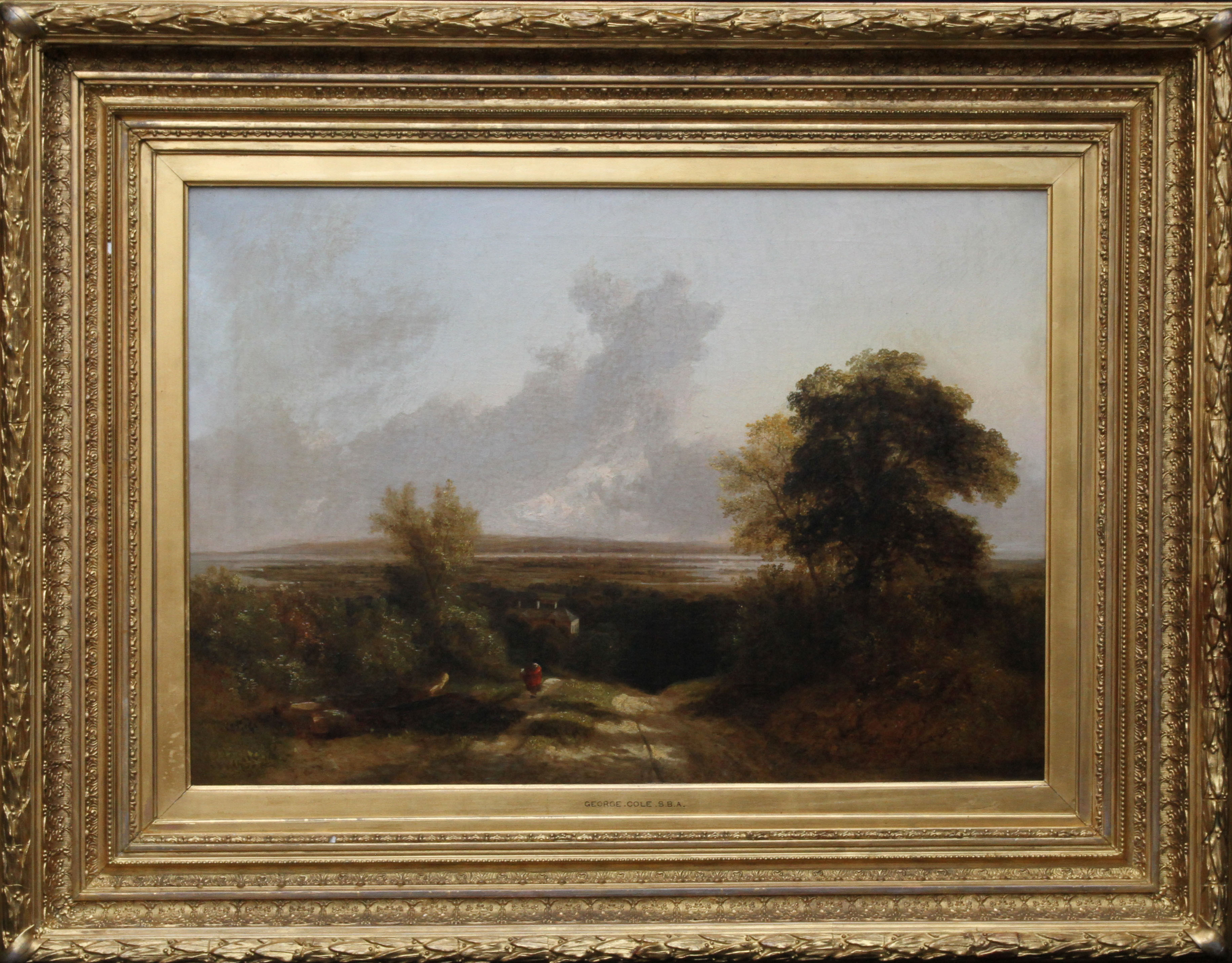 George Cole - Hampshire Moorland Landscape. - Richard Taylor Fine Art