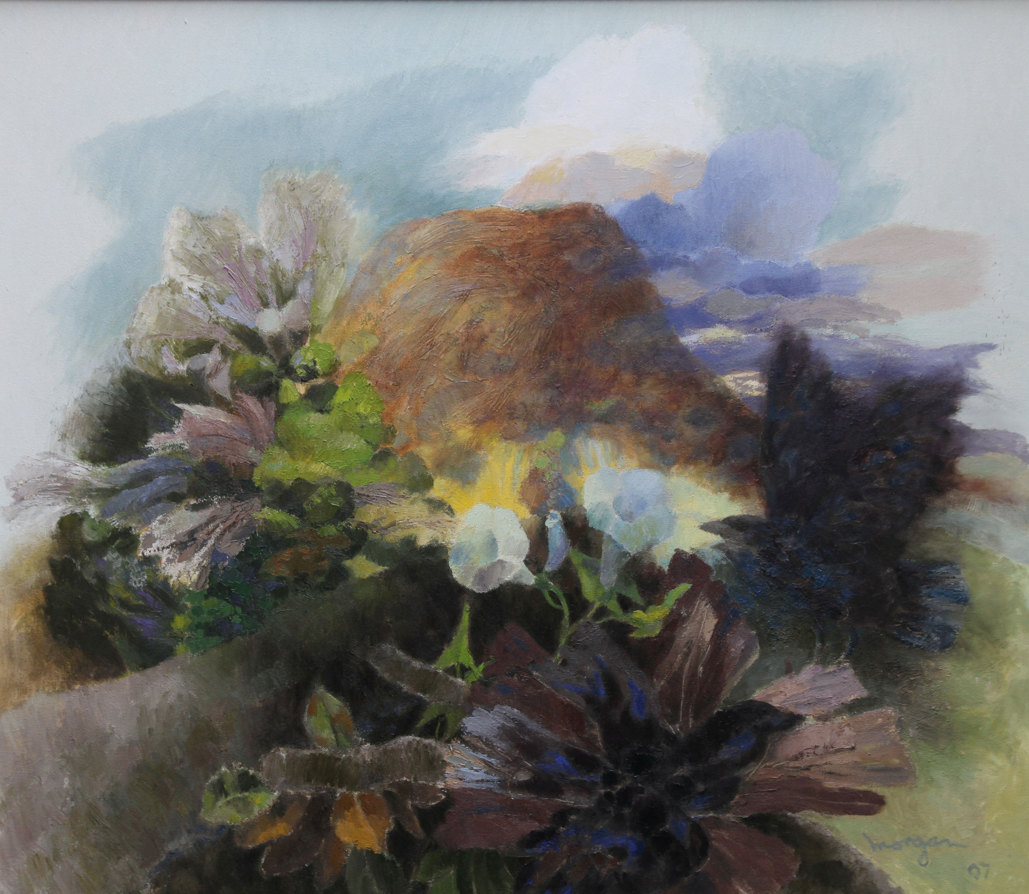 Glyn Morgan - Landscape with Nesting Birds - Richard Taylor Fine Art