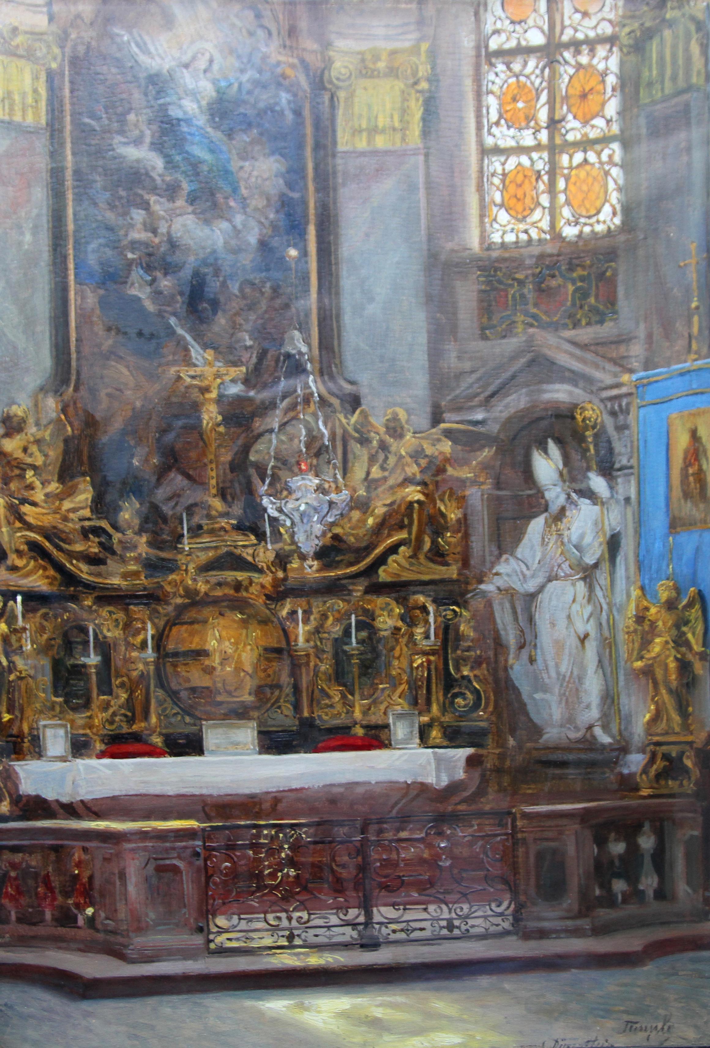 Hans Temple - Durnstein Church - Richard Taylor Fine Art