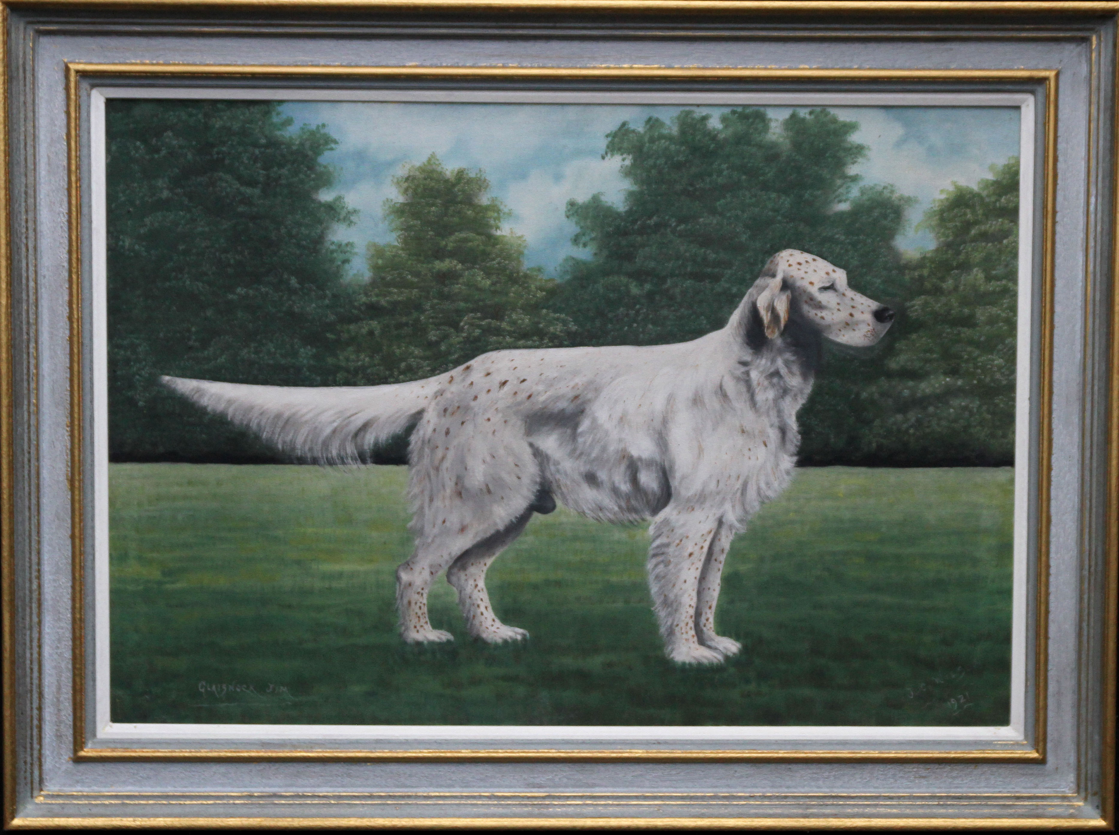 JC Wilson - Portrait of an English Setter - Glaisnock Jim. Dog art ...