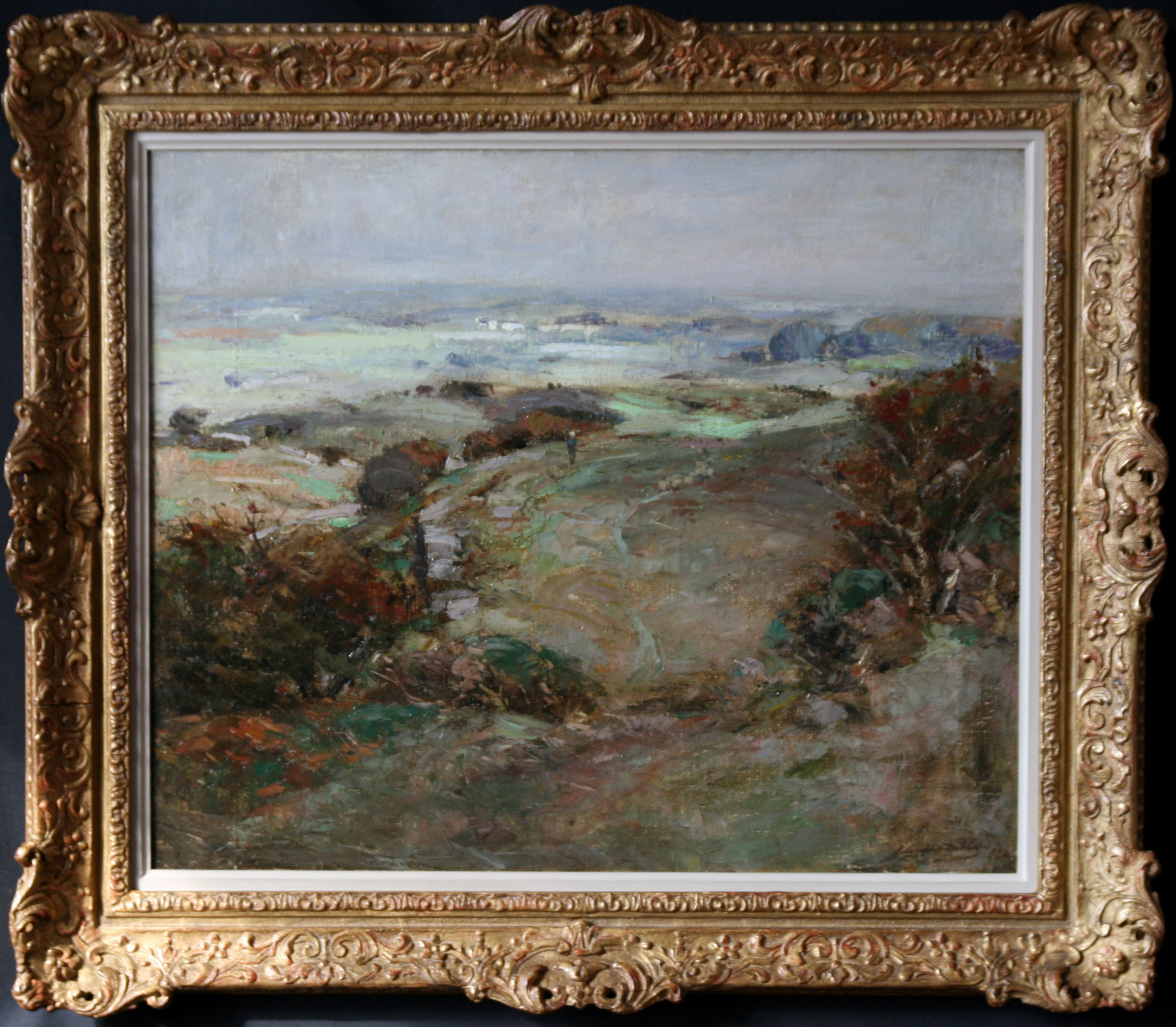John Campbell Mitchell - Galloway Hills Landscape - Scottish Edwardian ...