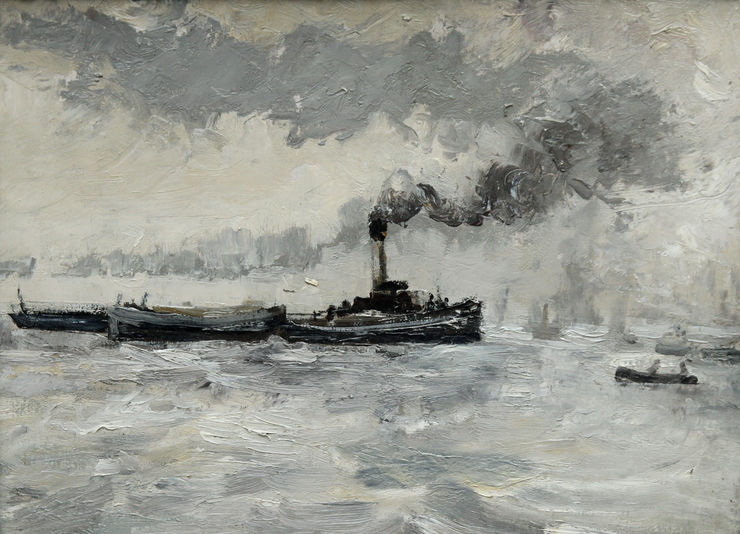 Philip F Walker - The Thames - Richard Taylor Fine Art