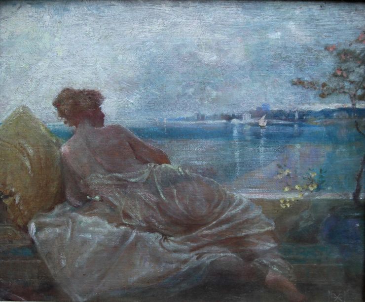 Robert Fowler - A Welsh Maiden - Richard Taylor Fine Art