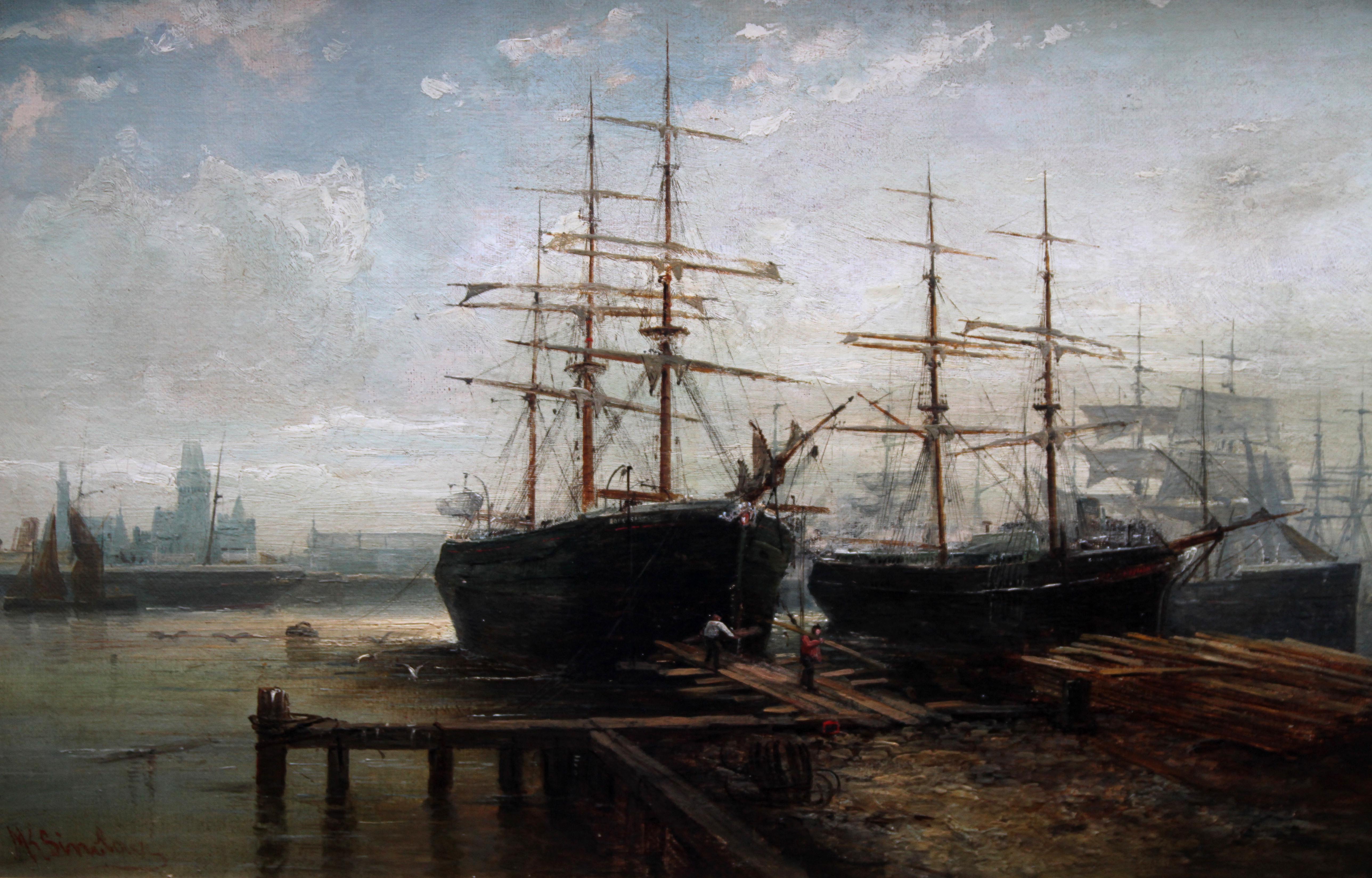 Maxwell Sinclair - Liverpool Marine - Richard Taylor Fine Art