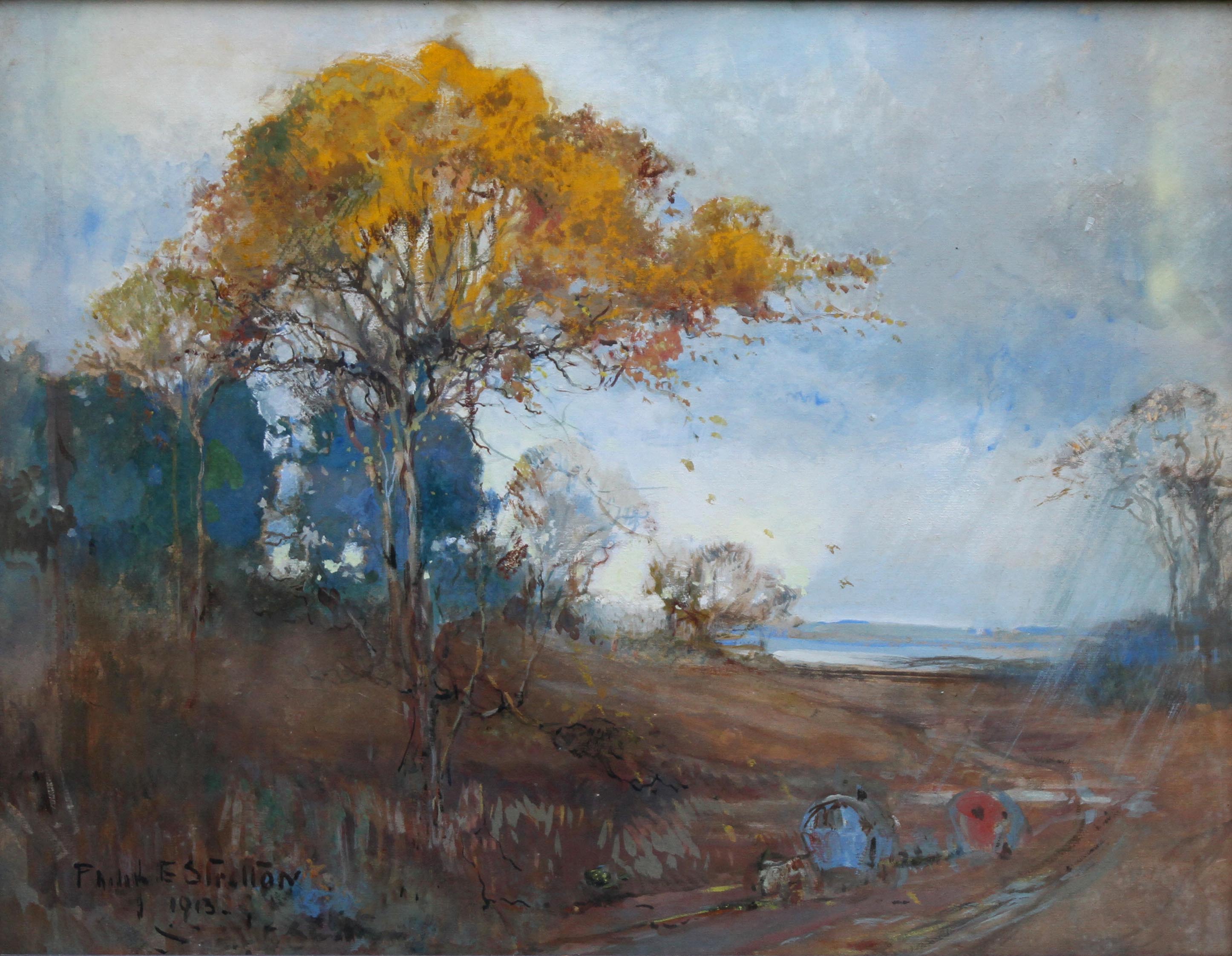 Philip Eustace Stretton - Impressionist Scottish Landscape - Richard ...