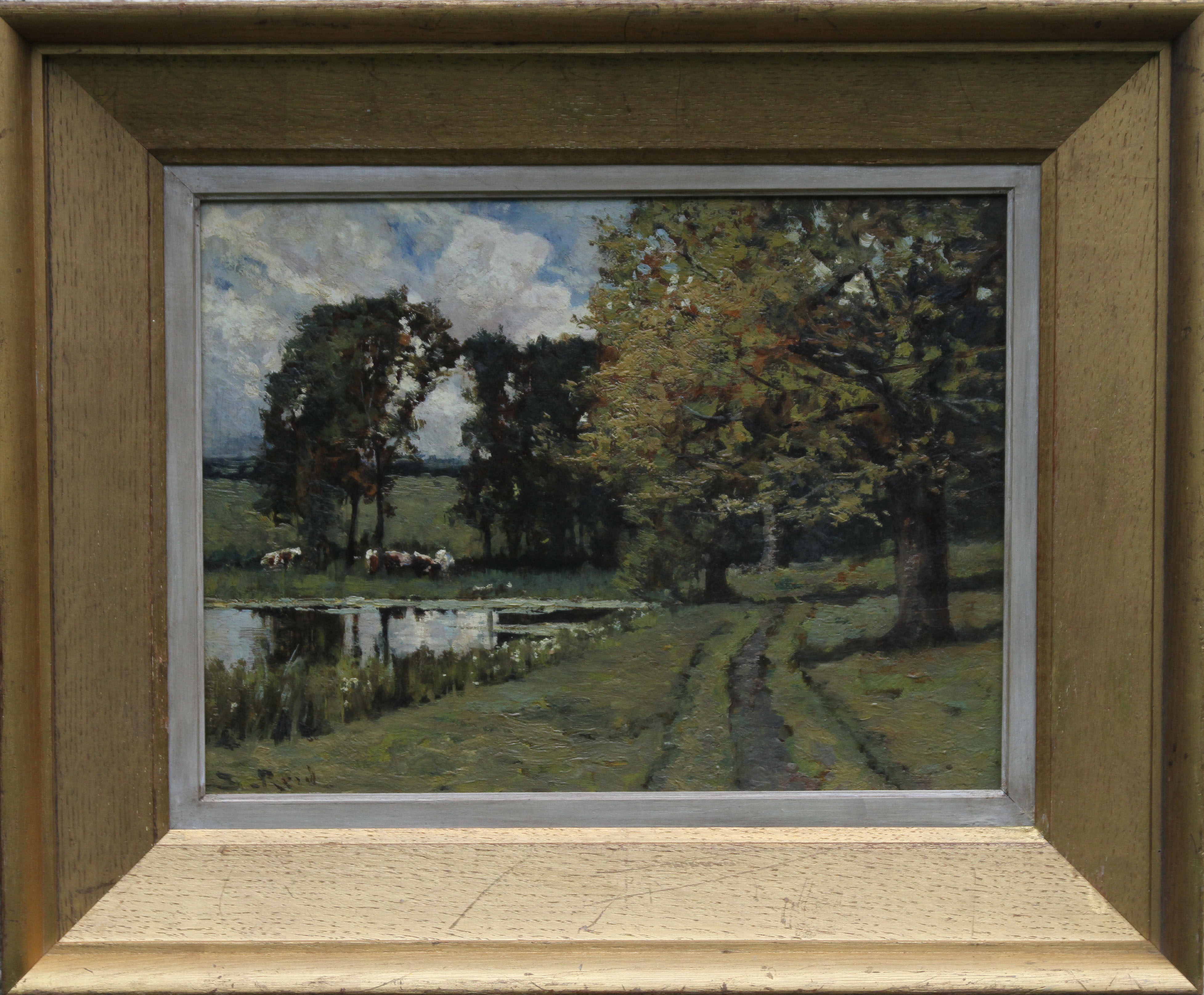 Samuel Reid -Impressionist Landscape - Richard Taylor Fine Art