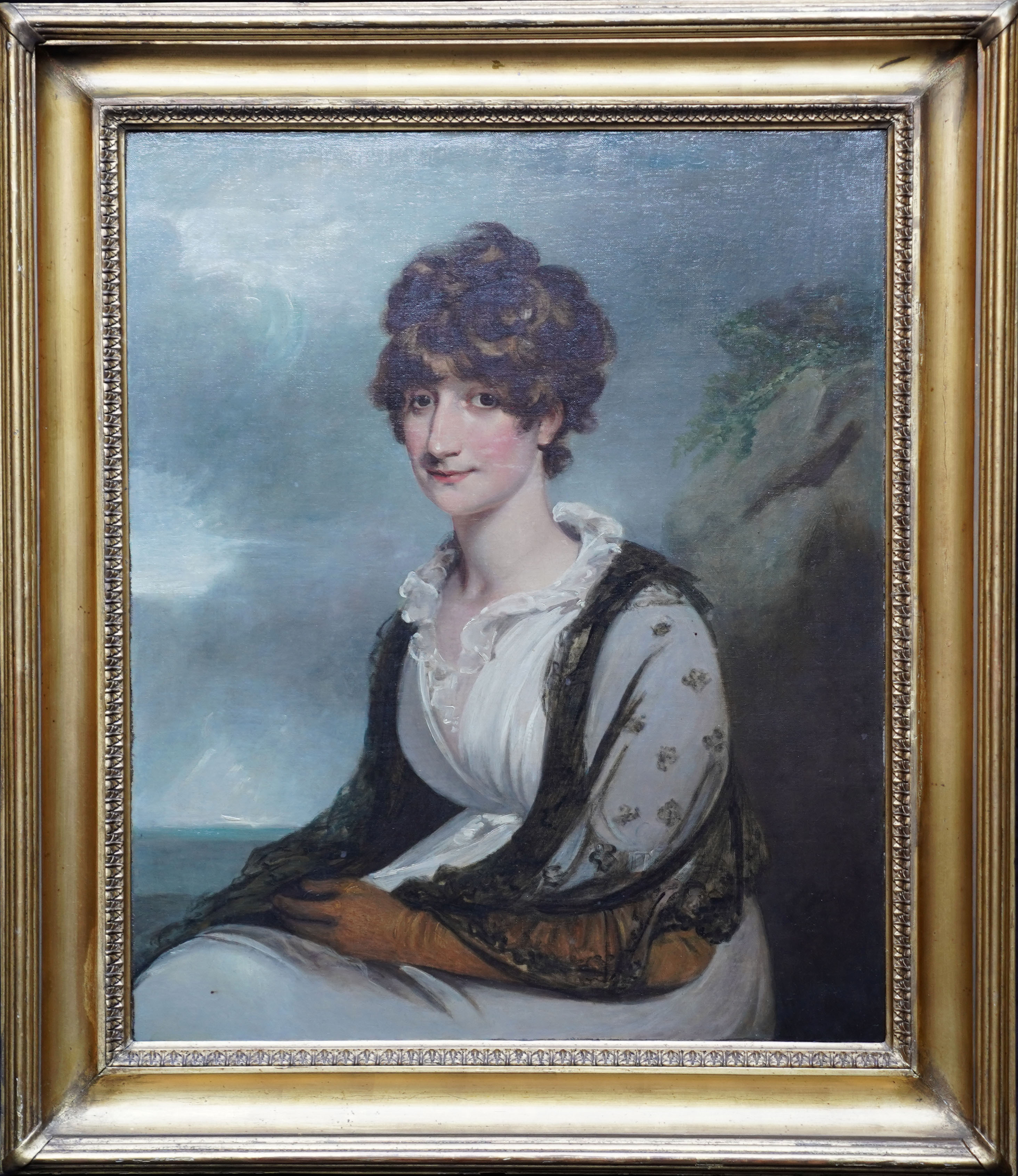 Martin Archer Shee - Portrait of Mary Kettlewell - British 19thC oil ...