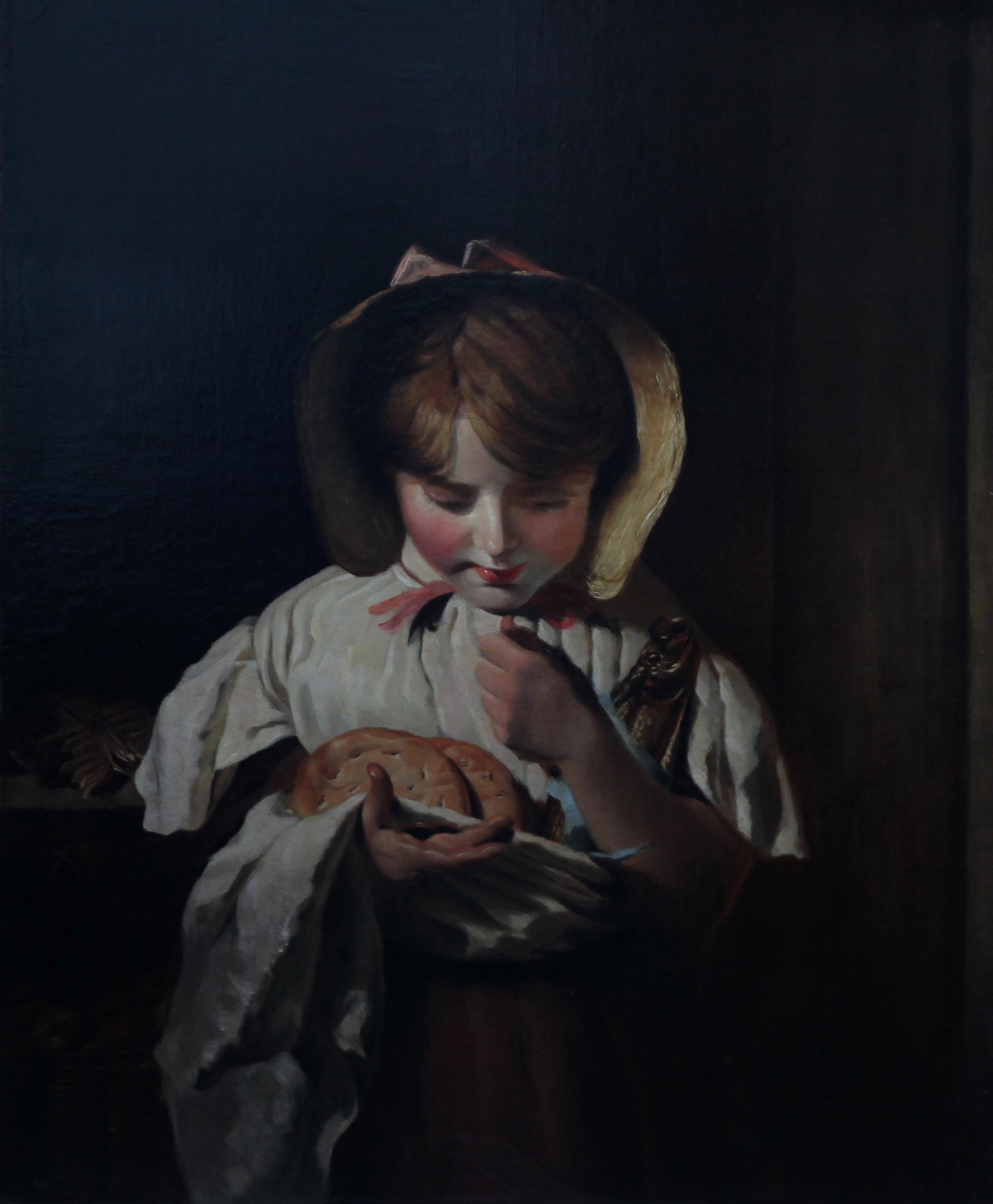 William Owen RA - Counting Her Change - Richard Taylor Fine Art